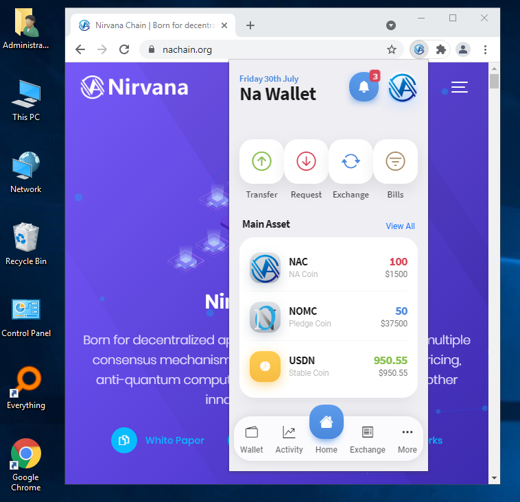 NA Chain | Born for decentralized application development